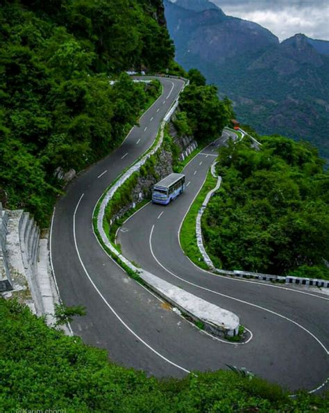 12 Amazingly Beautiful Hill Roads Of India 1 Valparai Hill Road