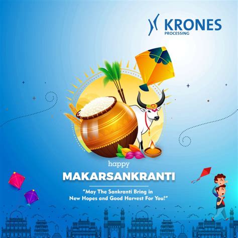 Krones Processing On Linkedin Krones Kronesprocessing Sankranti