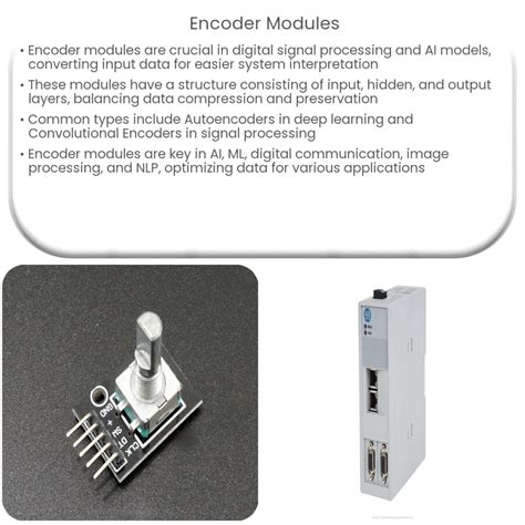 Encoder Modules How It Works Application And Advantages