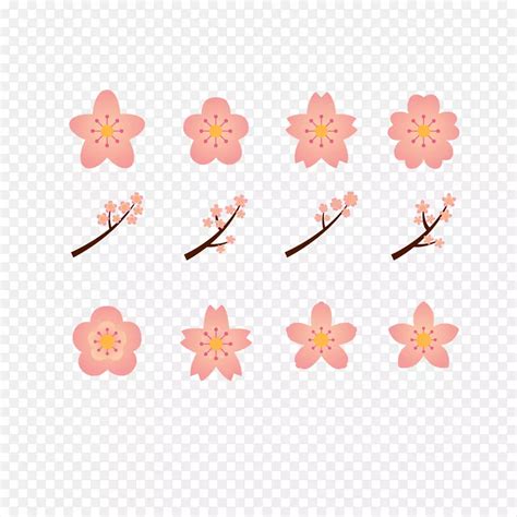 矢量卡通简洁粉色腊梅图标png图片素材下载图片编号zqlvmmpq 免抠素材网
