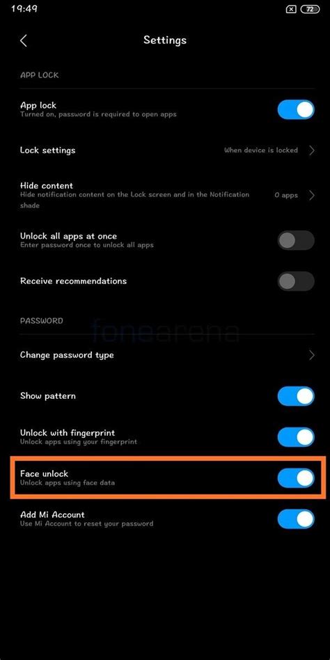 Xiaomis Miui 10 Global Beta 9221 Adds Face Unlock Support For Apps
