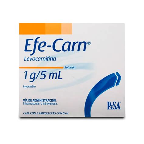 Inyección De Levocarnitina Guía De Salud Vidaliax