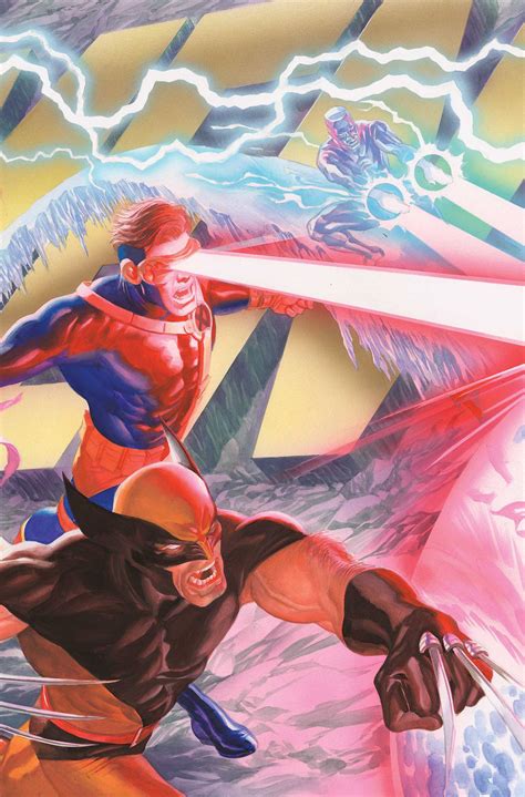 Alex Ross X Men Connecting Variant Cover Set Of 4 Legacy Comics And