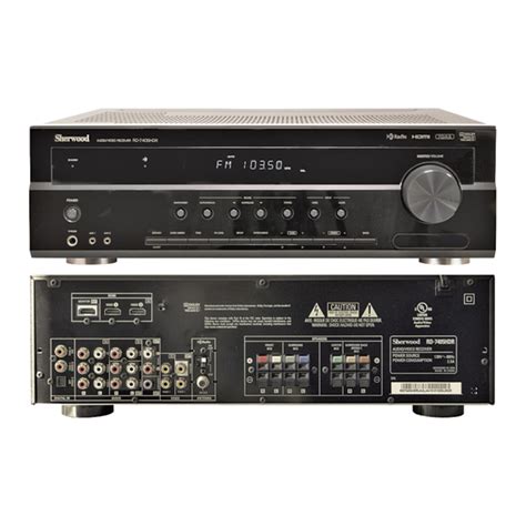 Sherwood Rd 7405hdr Av Receiver 71 Ch Hdmi Dolby Digital Hd Radio Tuner Reconditioned