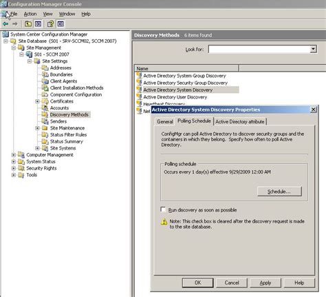 Sccm 2007 Active Directory System Discovery Markswinkelsnl