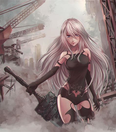 A2 Nier Automata By Leofoxart On Deviantart