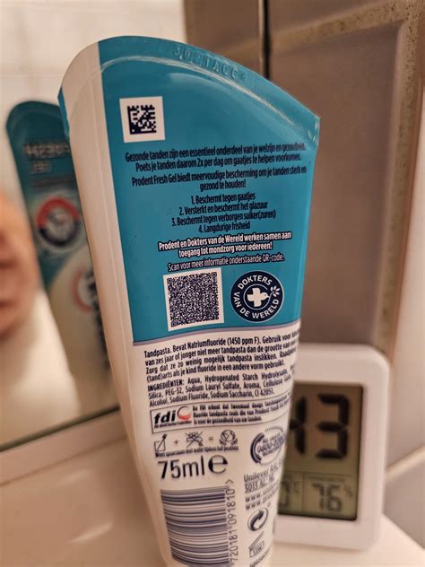 Toothpaste Tube Has A Qr Code On It Thats Too Tiny To Scan R