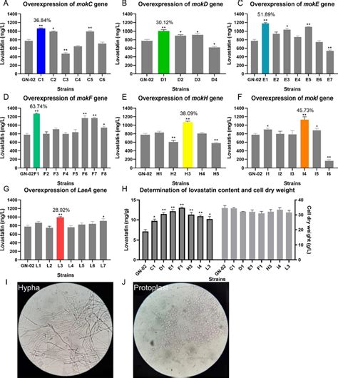 Lovastatin Content Of M Pilosus Gn 02 With Overexpression Of Seven