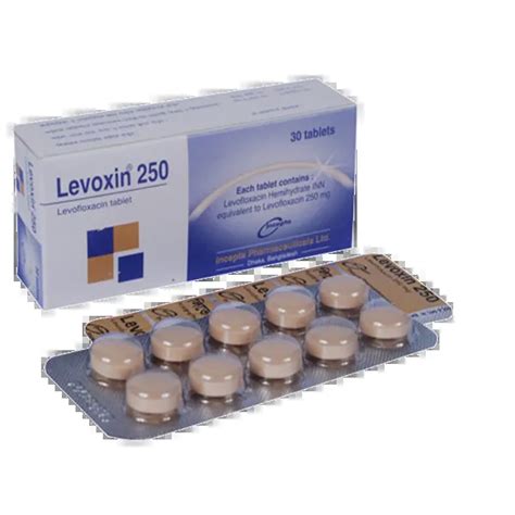 Levoxin 250 Incepta Pharmaceuticals Ltd Order Online Osudpotro