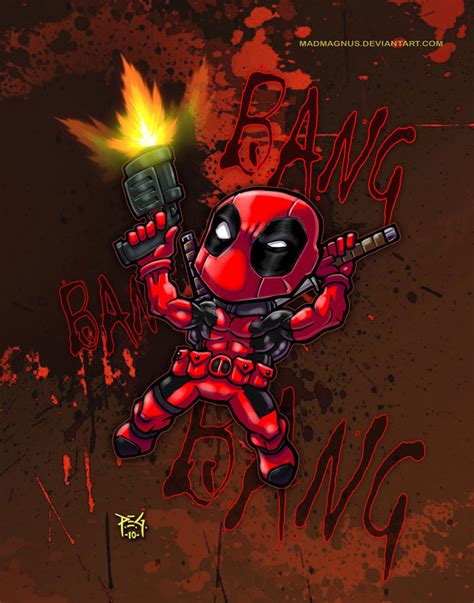 Chibi Deadpool Wallpaper Wallpapersafari