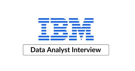 Ibm Data Analyst Interview In 2025 Leaked Questions