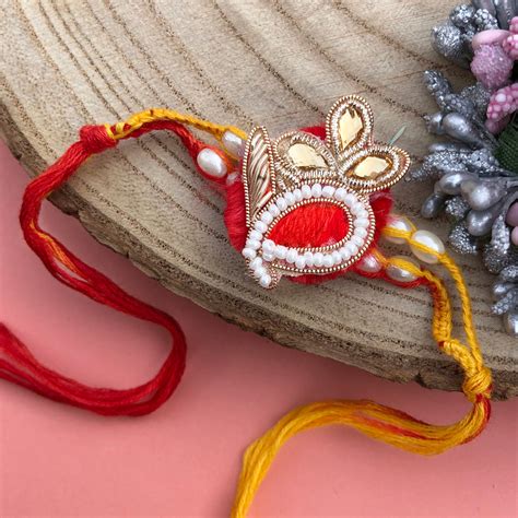 Rajasthani Famous Designer Rakhi For Brother Buy Online Fancy Rakhi