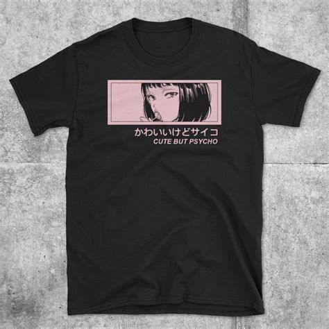 Cute But Psycho Aesthetic T Shirt Aesthetic Clothing Etsy Aesthetic T