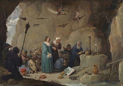 Tentaciones De San Antonio Abad Colección Museo Nacional Del Prado
