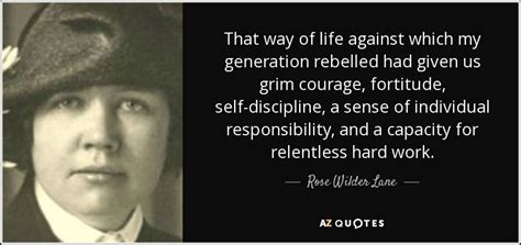 Rose Wilder Lane Quotes The Other Wilder Rose Wilder Lane South