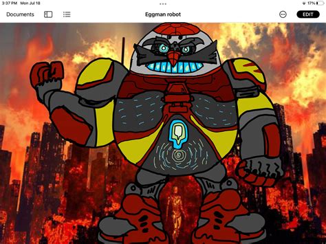 Sonic Movie 2 Eggman Robot By Dripptide On Deviantart