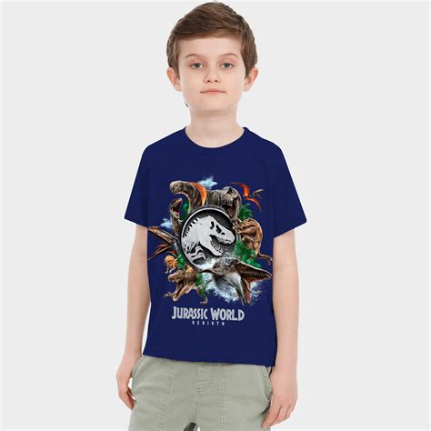 Jurassic World T Shirt Dinosaur Tshirt Boys Shirt Dino Top