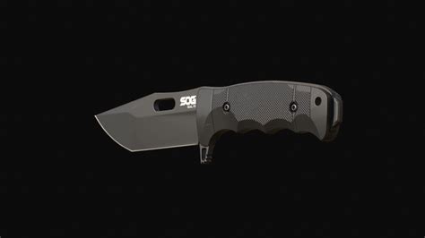 Knife Made With Blender R 3dmodeling