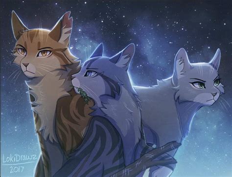 Warrior Cats Jayfeather Lionblaze And Dovewing
