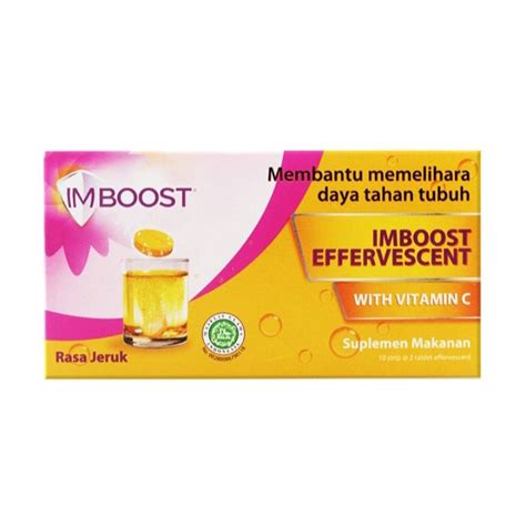 Jual Imboost Effervescent Sachet Isi 2 Butir Shopee Indonesia