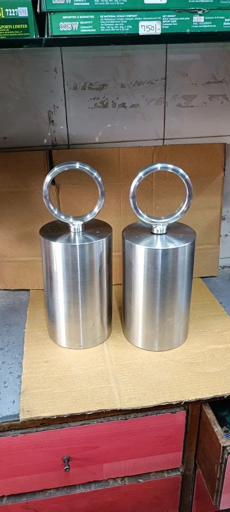 Ss Standard Weight At ₹ 19500 Piece Stainless Steel Weights In Mumbai