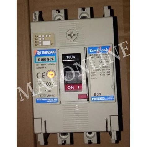 Jual Mcb Mccb 3p 100a S160scf 100 A Terasaki Jepang Schneider Abb Chint
