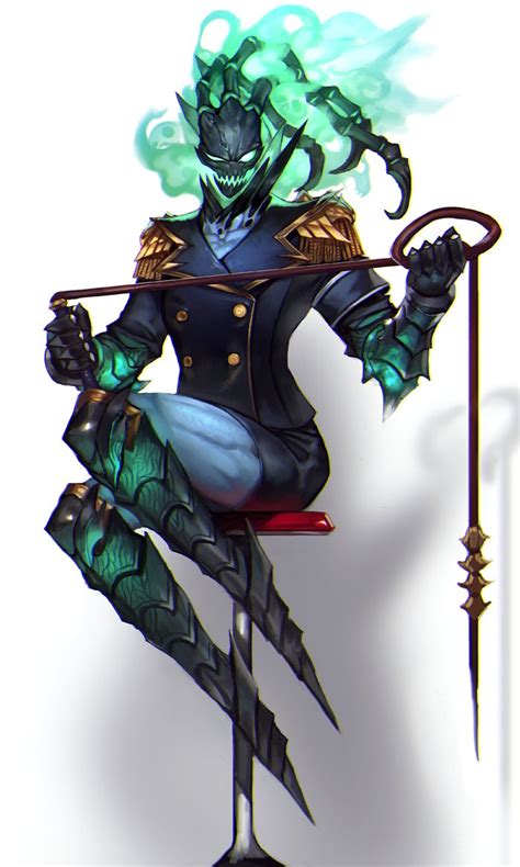 Female Thresh League Of Legends Fan Art League Of Legends Fan Art Art Of Lol