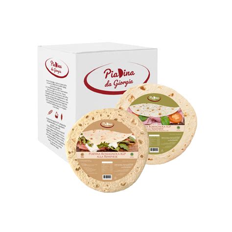 Box Piadina Romagnola Igp Alla Riminese Piadina Da Giorgia