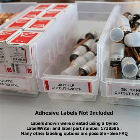 40 Pack Bin Better Kanban Label Inserts Compatible With Akro Mils Ak