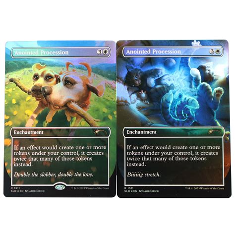 Anointed Procession 1511 Secret Lair Drop Sld Double Foil Mtg Proxy Cards From 2 9 Free