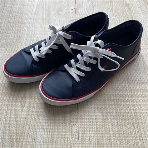 【週末限定価格】tommy Hilfiger Radam スニーカー ネイビー メルカリ