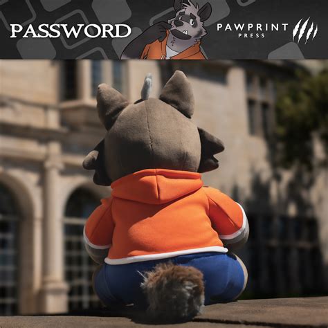 Password Dave Plush Pawprint Press Official Store