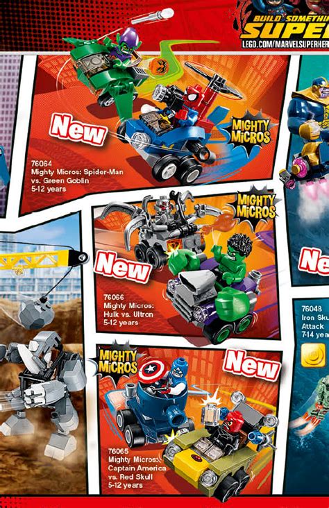Lego Marvel 2016 Mighty Micros Sets And Minifigures Marvel Toy News