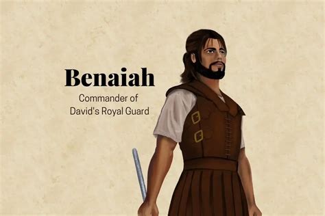 Benaiah Who Is He In The Bible And His Significance