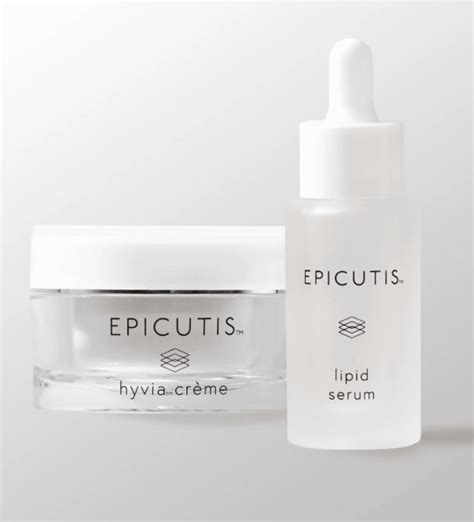 Epicutis Luxury Skincare Set Lipid Serum 30ml Hyvia Crème 50ml Medifine Skin Clinic