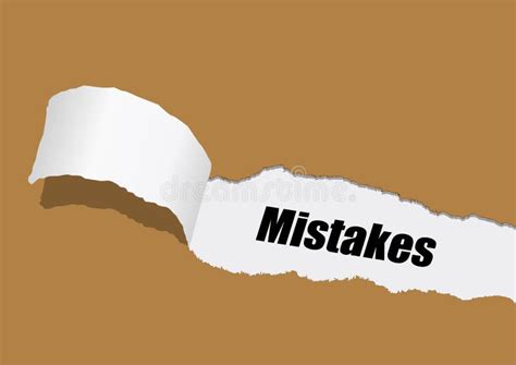 Mistakes Stock Illustrations 4700 Mistakes Stock Illustrations