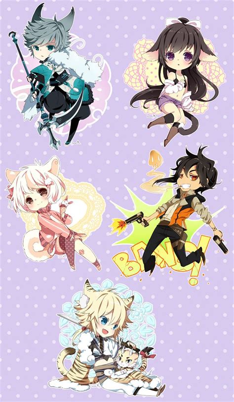 Chibi Commission Batch 31 By Inma On Deviantart Anime Drawings Chibi