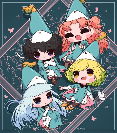 Coco Agott Arklaum Brushbuddy Richeh And Tetia Tongari Boushi No