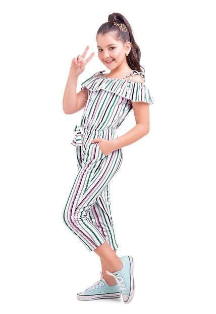 Enterizo Infantil Niñas Estampado Mp Compra Ahora Dafiti Colombia