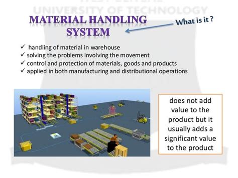 An Approach For Selection Of Material Handling Equipment And Material