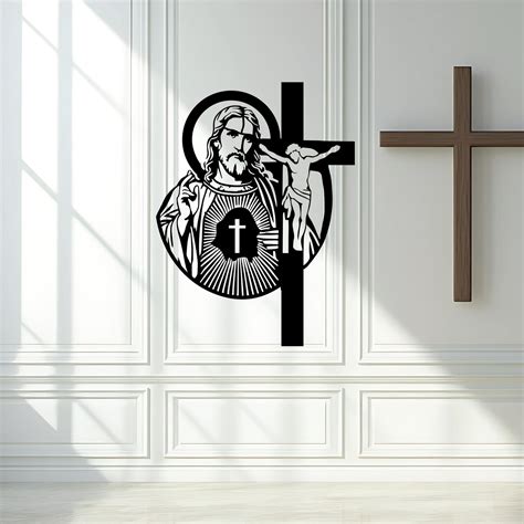 Jesus Christ Laser Cut Files Jesus Face Jesus Cross Files Set Metal And
