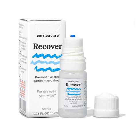 Cornea Care Recover Artificial Tears For Dry Eyes Relief Dryeye Rescue