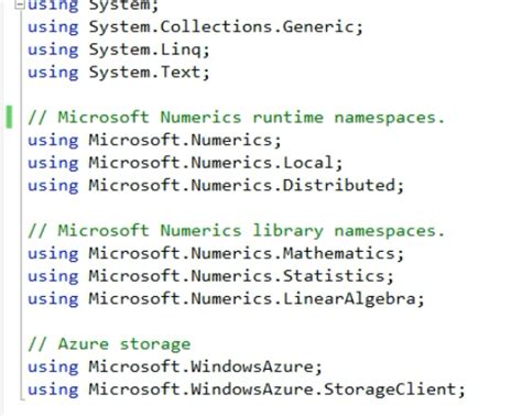 Microsoft Codename Cloud Numerics Techbubbles