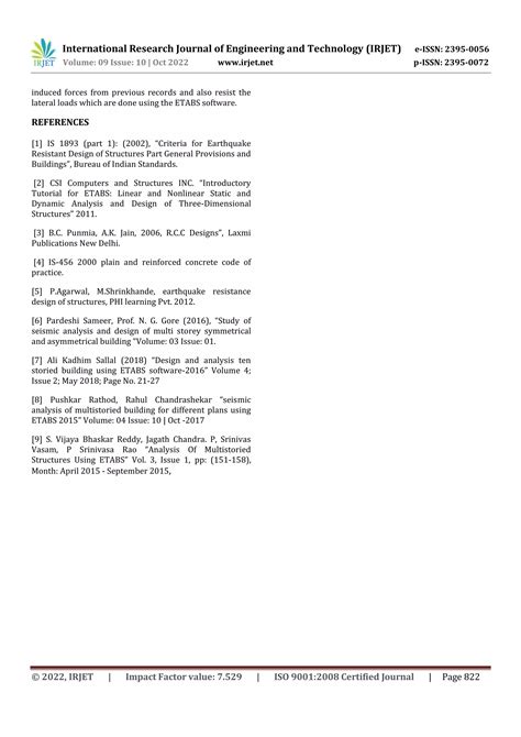 Response Spectrum And Time History Analysis Of A Multistorey Building Pdf