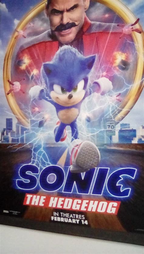 Sonic The Hedgehog Movie Poster By 110842 On Deviantart