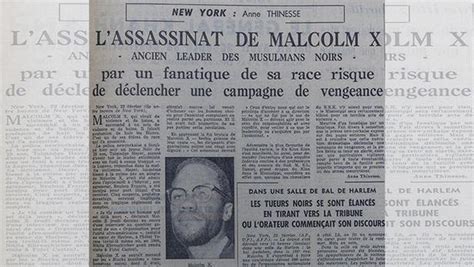 New York Deux Hommes Condamnés Pour Le Meurtre De Malcolm X Innocentés
