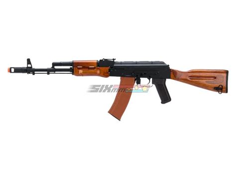 [cyma] Ak74 Airsoft Aeg Rifle[w Stamped Steel Receiver And Real Wood