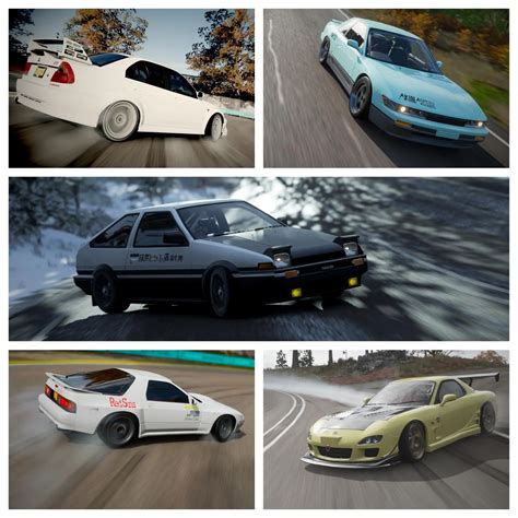 About A Month Ago I Posted My Fh4 Initial D Tribute But Now Its