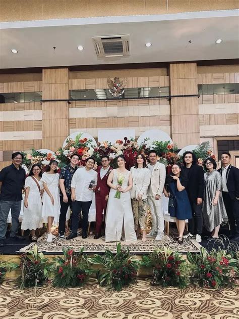 Joanna Alexandra Attending A Wedding With Immanuel Christover