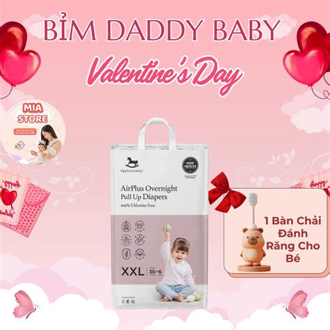 Combo 2 App Mega TẶng 1 BÀn ChẢi Cabybra Bỉm đêm Applecrumby Tiktok Shop Vietnam
